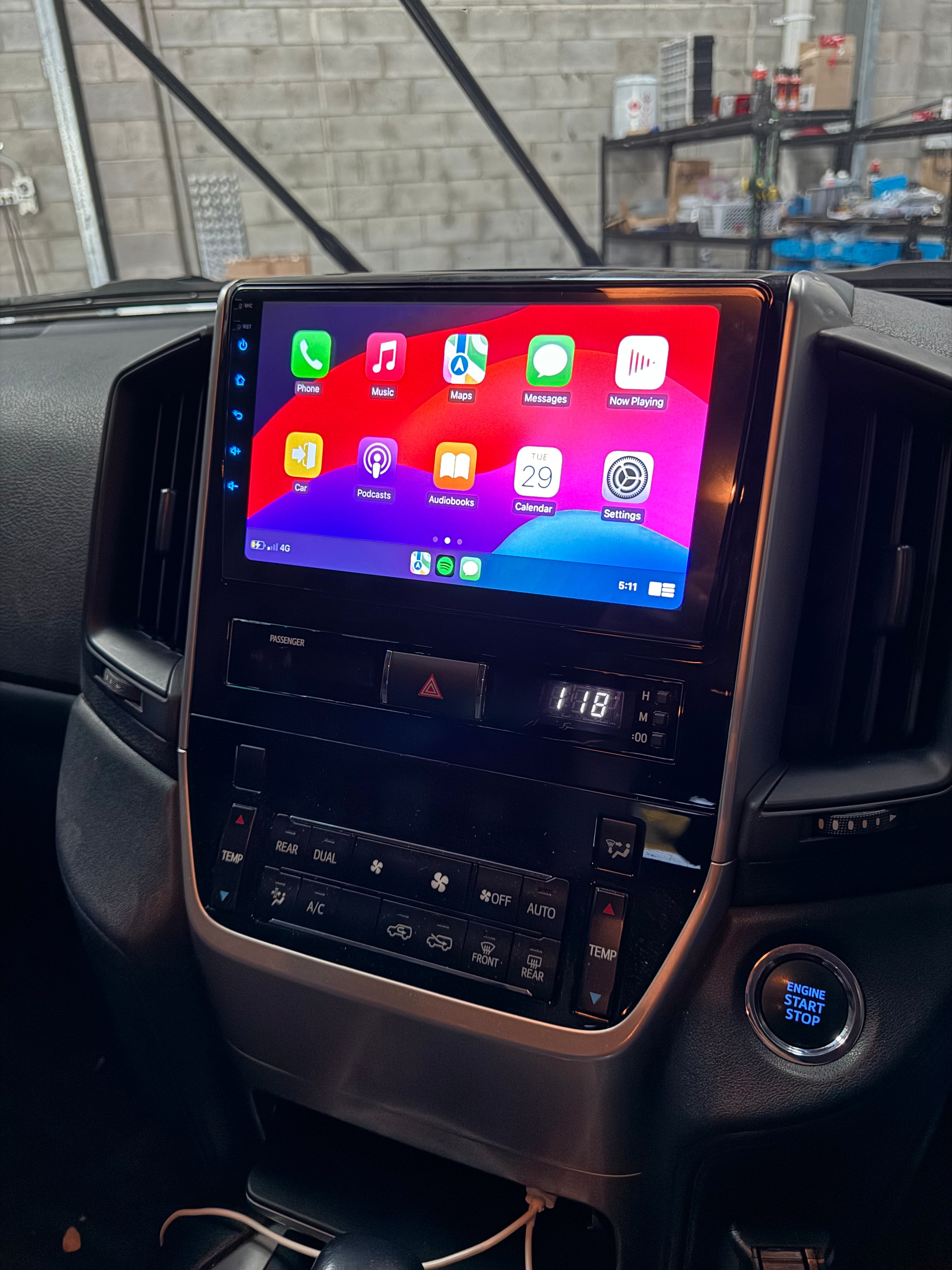 9” Head Unit - Toyota LandCruiser 200 Series New style dash – Xplore_Aus